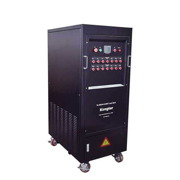 RCD load bank, Capacitive AC load, Generator load bank - Kongter